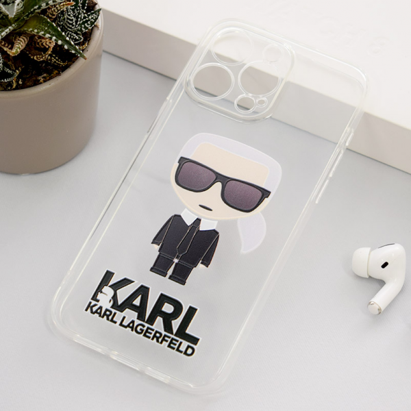 Maska Nanobit Print za iPhone 15 Pro Max Karl Lagerfeld