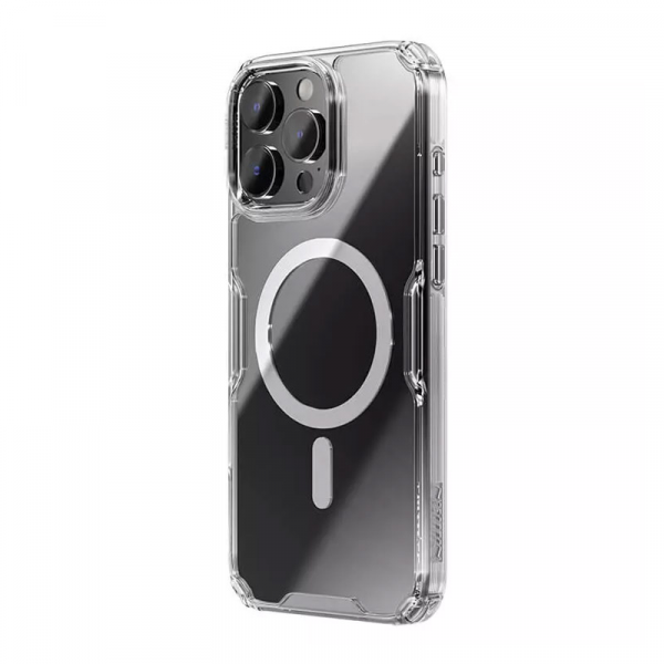 Maska Nillkin Nature Pro Magnetic za iPhone 16 Pro bela