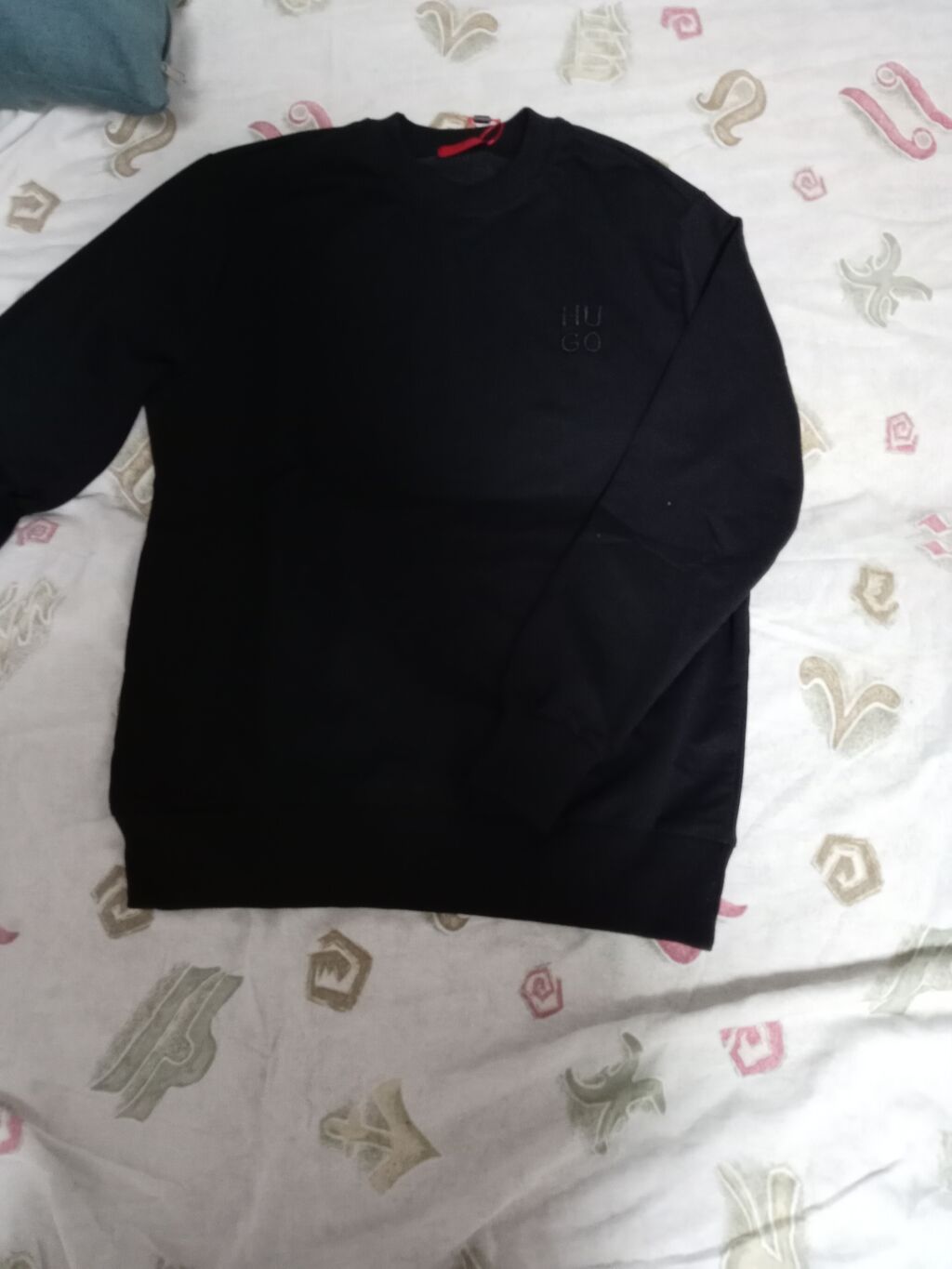 Men's Sweatshirt, L (EU 52), Hugo Boss, bоја - Crna