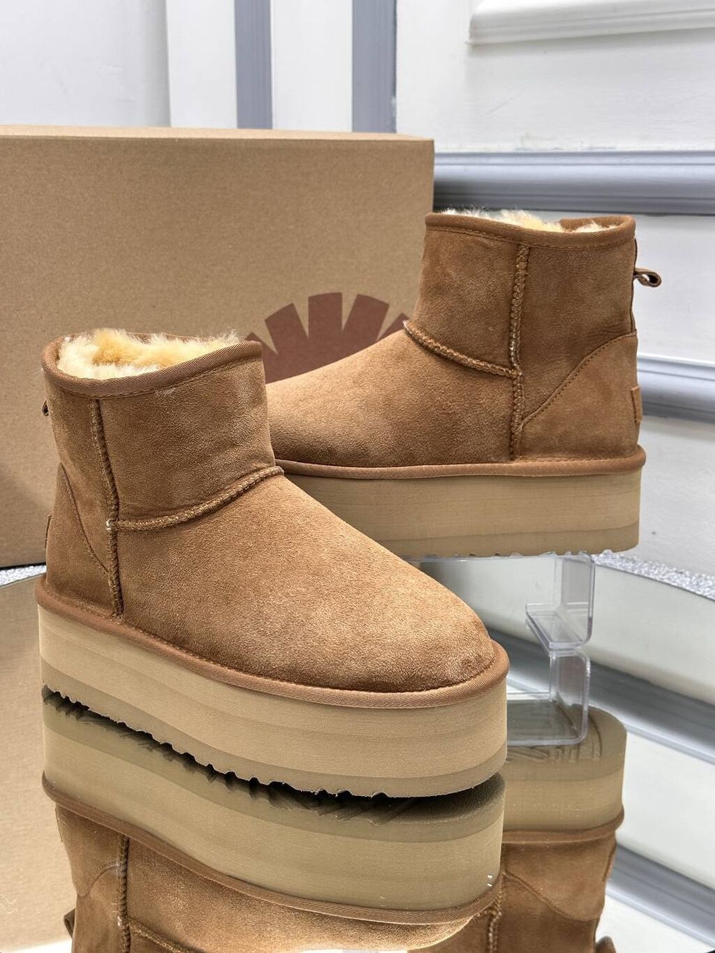 Ugg čizme, bоја - Braon, 38