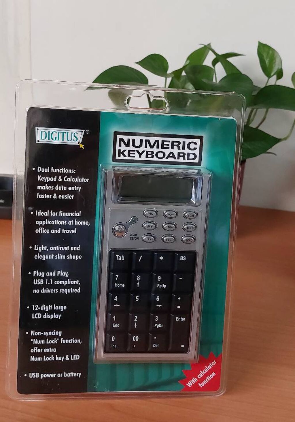 Digitus Numericka tastatura LCD, Novo neraspakovano