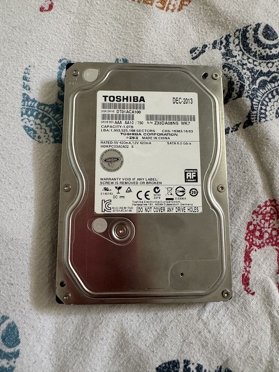 Hard disk