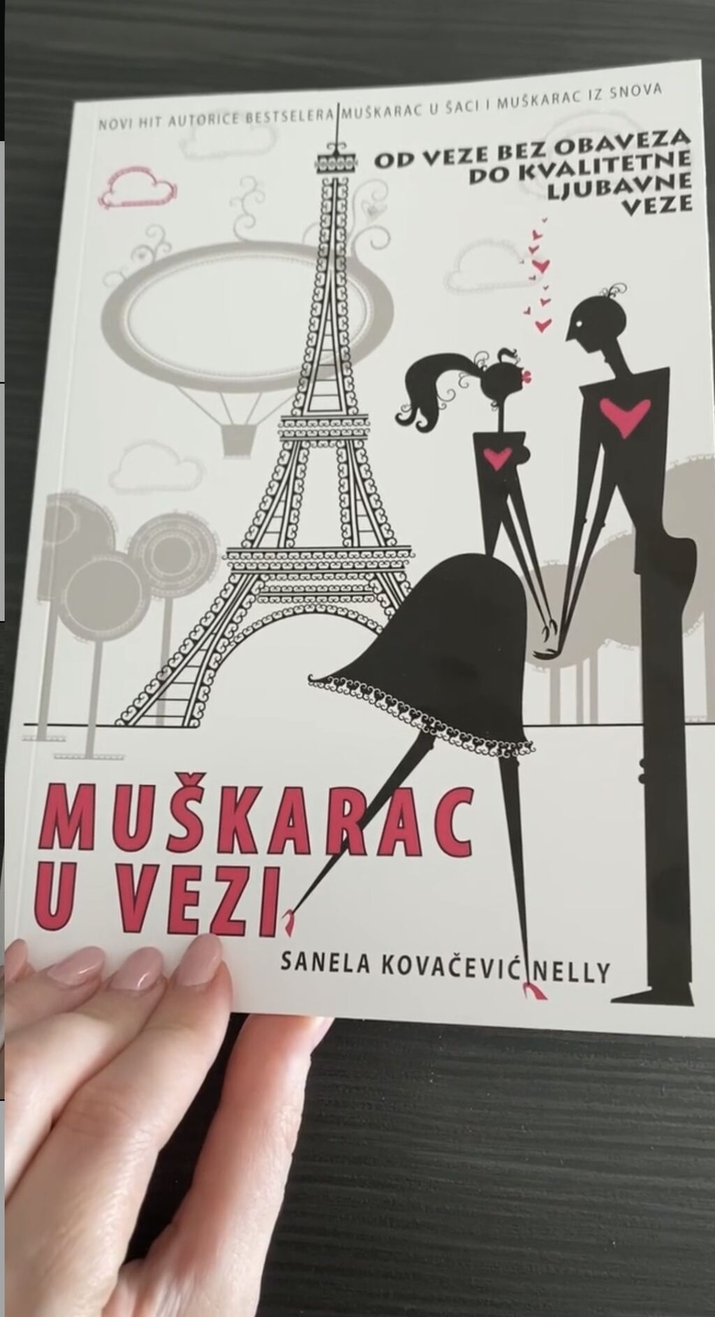 Autor : Sanela Kovačević Nelly "Knjiga „Muškarac u vezi“ treća je u