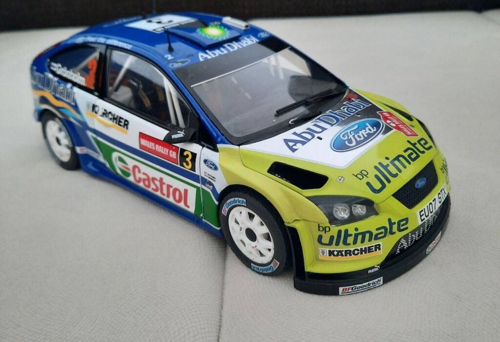 Ford Fokus RS WRC Solidno ocuvan, poseduje minimalne tragove