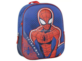 Ranac predškolski 3D Spiderman Cerda 2100005108 plavo-crveni