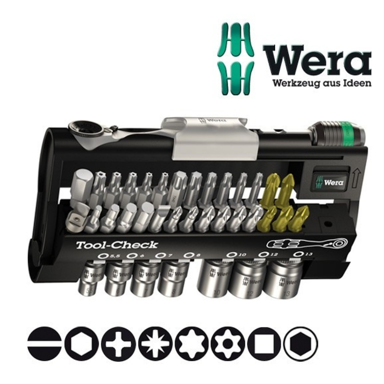 Wera – Set bitova Tool Check Plus 39 kom 1/4″ – Tool Check Plus