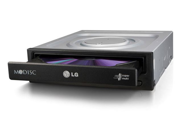 Optički uređaj Hitachi/LG GH24NSD5, DVD±RW, SATA, crni, BulkID EK000222000