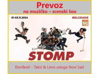 Prevoz na STOMP 01.11.2024. iz Novog Sada