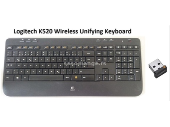 Logitech K520 WIRELESS Unifying tastatura sa unifying receiverom