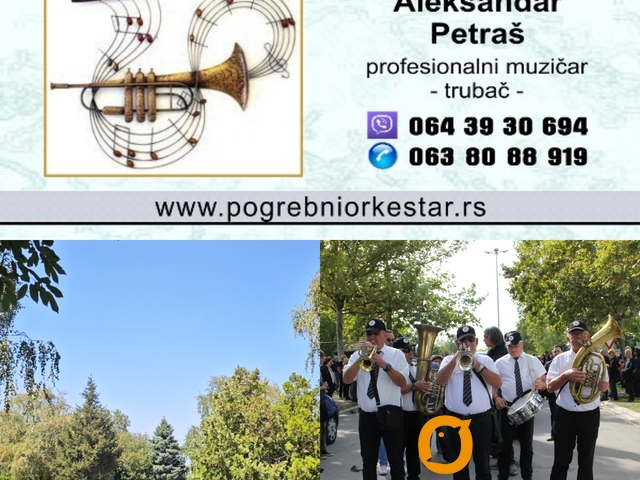 Zvanični duvački pogrebni orkestar muzika za sahrane Srbija