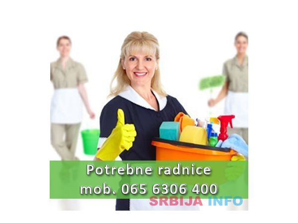 Potrebne radnice za čišćenje