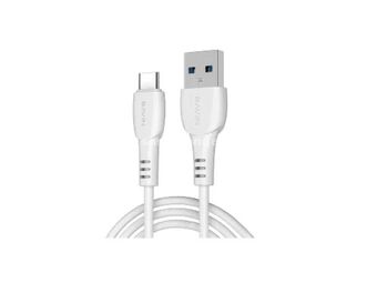 BAVIN Kabl USB-A na TYPE-C/ 1m/ bela