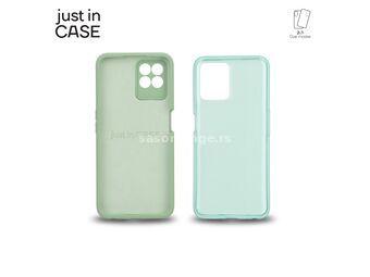 JUST IN CASE Maska 2u1 Extra case MIX za Realme 8i/ zelena