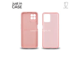 JUST IN CASE Maska 2u1 Extra case MIX za Realme 8i/ roze