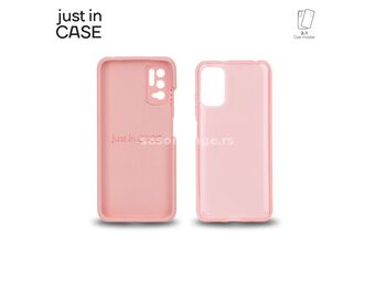 JUST IN CASE Maska 2u1 Extra case MIX za Redmi Note 10 5G/ roze