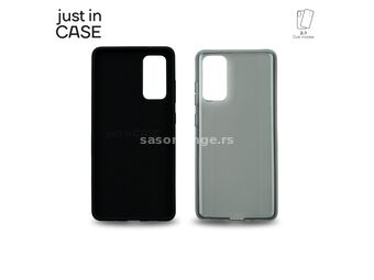 JUST IN CASE Maska 2u1 Extra case MIX za Samsung S20FE/ crna