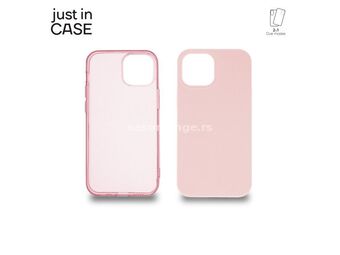 JUST IN CASE Maska 2u1 Extra case MIX za iPhone 13 MINI/ roze