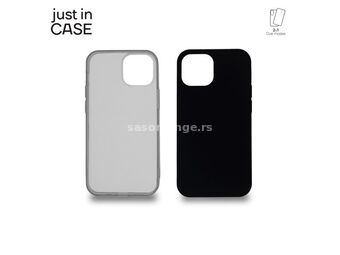 JUST IN CASE Maska 2u1 Extra case MIX za iPhone 13 MINI/ crna