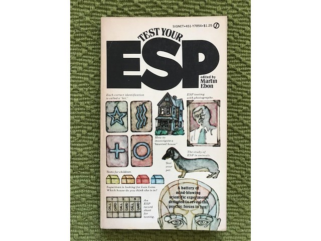 engleski: TEST YOUR ESP edited by Martin Ebon