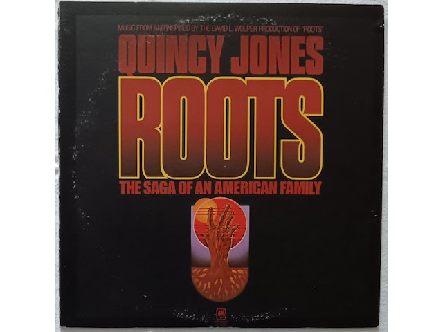 QUINCY  JONES  -  ROOTS (Japan Press) + Poster