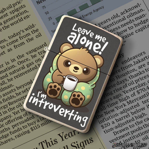 Upaljač Introvert bear