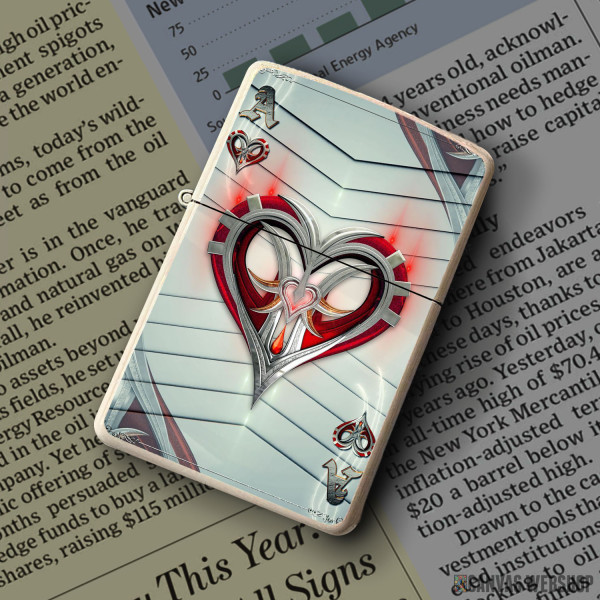 Upaljač Poker Cards