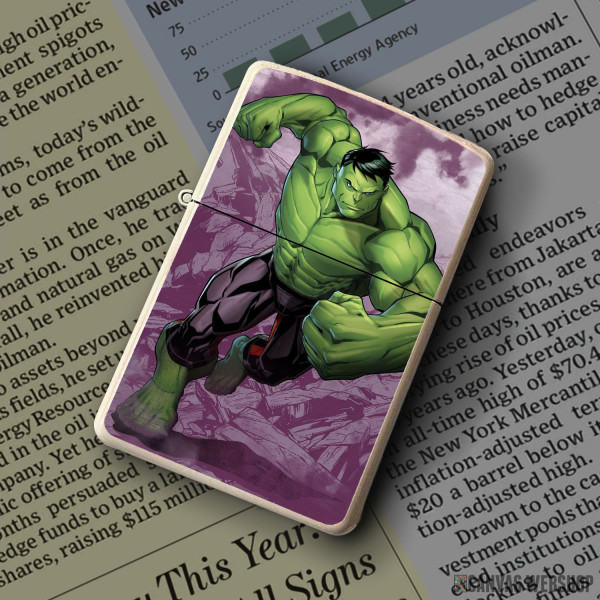 Upaljač Hulk cartoon