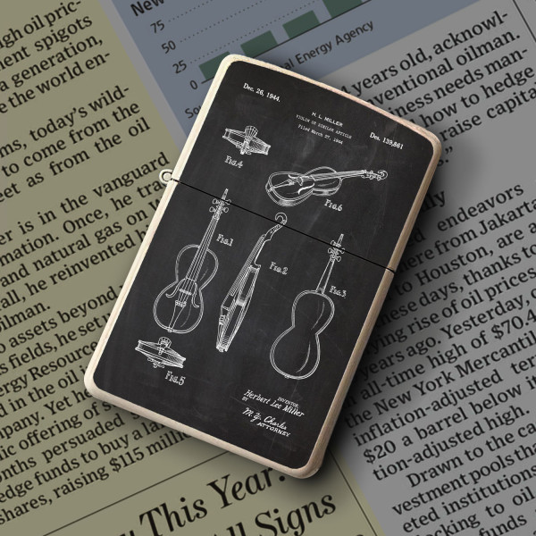 Upaljač 1944 Violin or Similar Article - Patent Drawing