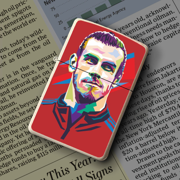 Upaljač Gareth Bale art