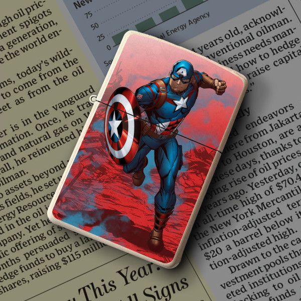 Upaljač Captain America cartoon