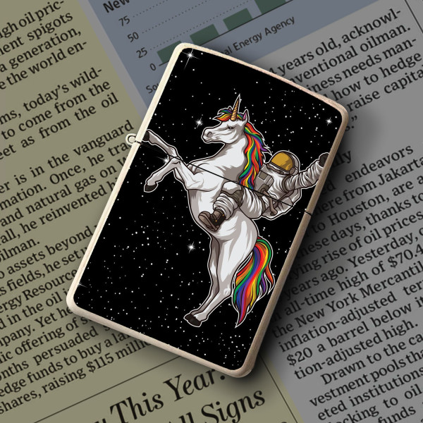 Upaljač Astronaut Rides A Unicorn