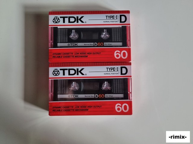 Prazna kaseta - TDK D60 x2