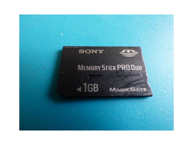 SONY Memory Stick PRO Duo 1Gb  - memorijska kartica