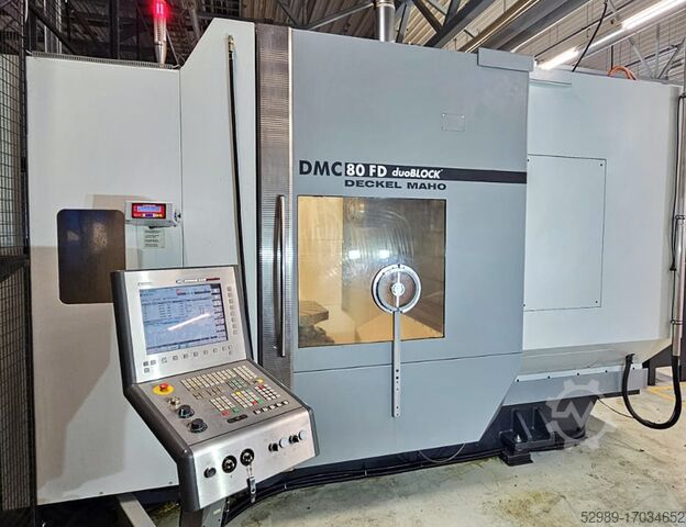 Machining centar sa 5 osovina
DECKEL MAHO DMC 80 FD duoBLOCK