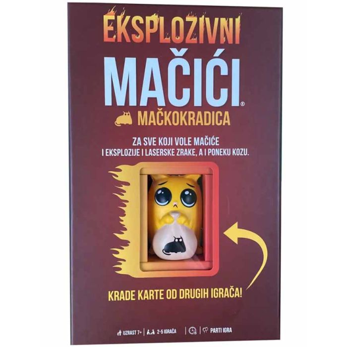 Društvena igra Eksplozivni Mačići - Mačkokradica