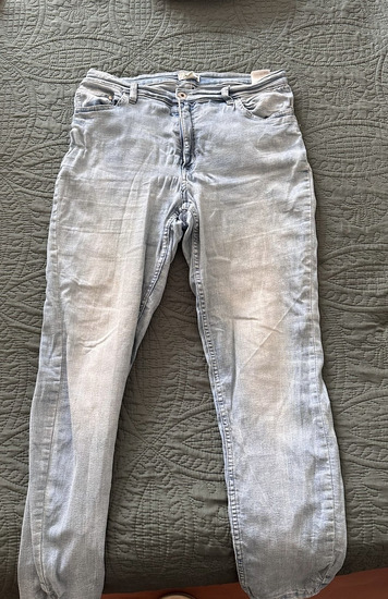 H&M jeans skinny visok struk