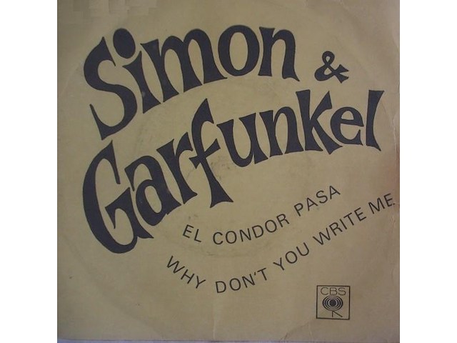 Simon &; Garfunkel – El Condor Pasa Vinyl, 7`, Single, 4