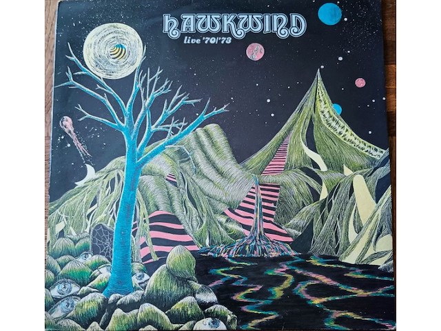 Hawkwind-Live 70,73 Made in England LP (1985)