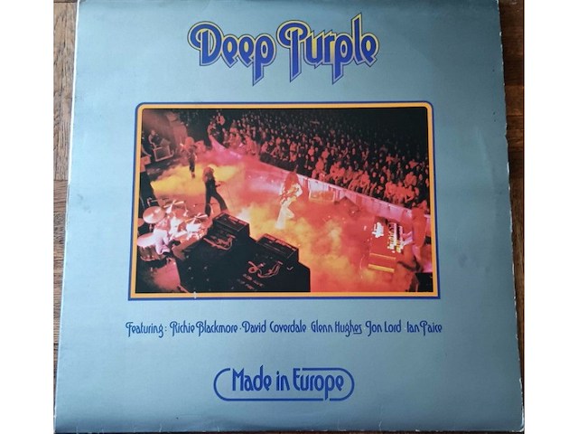 Deep Purple-Made in Europe LP (1977)