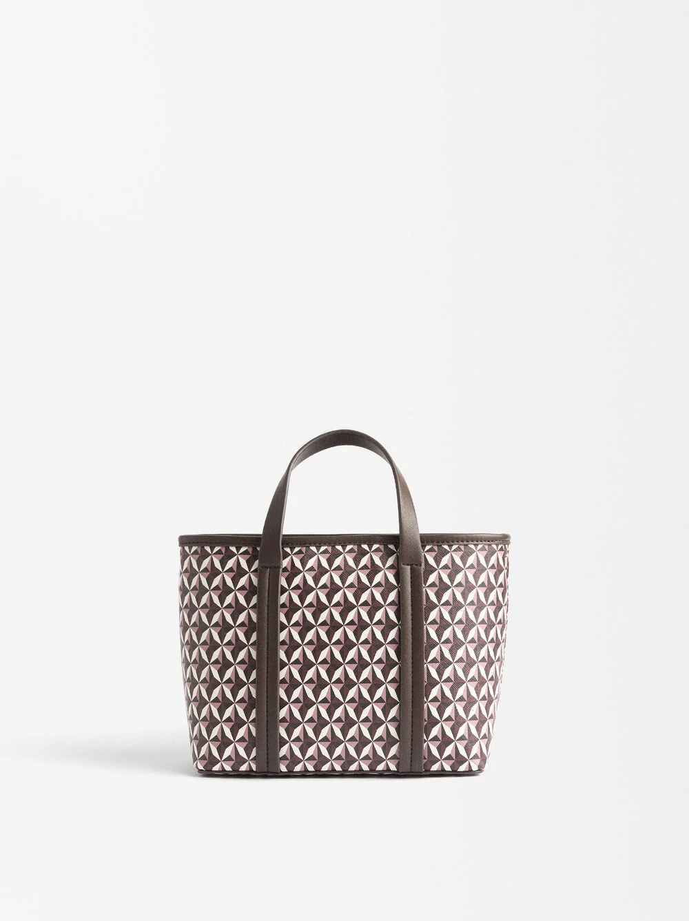 Online Exclusive - Printed Crossbody Tote Bag