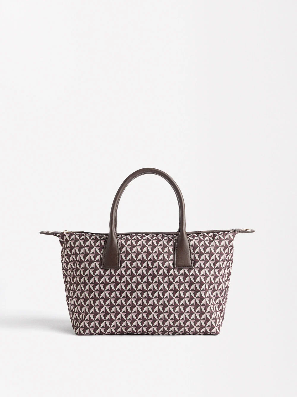 Printed Nylon Tote Bag