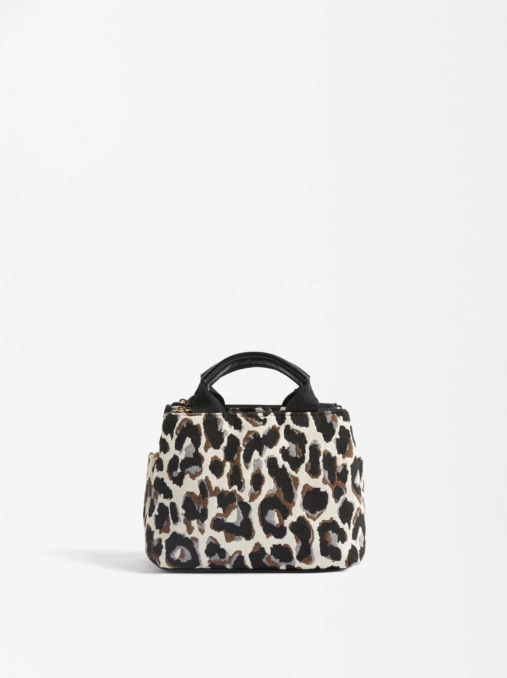 Leopard Print Mini Tote Bag