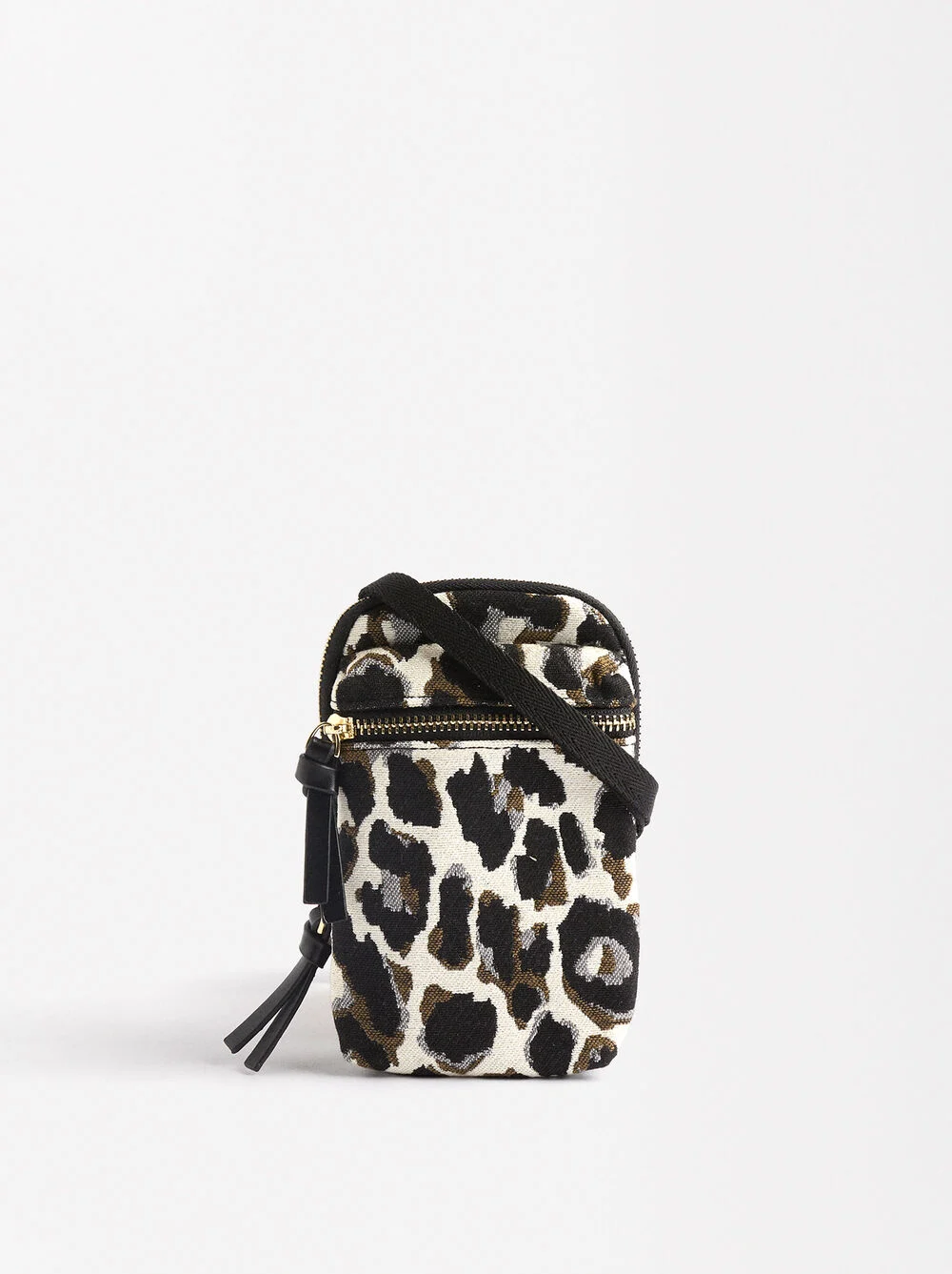 Leopard Print Mobile Phone Bag