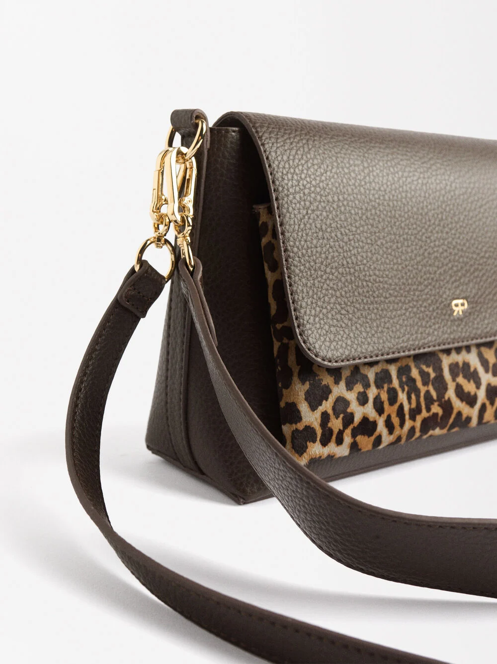 Leopard Print Shoulder Bag