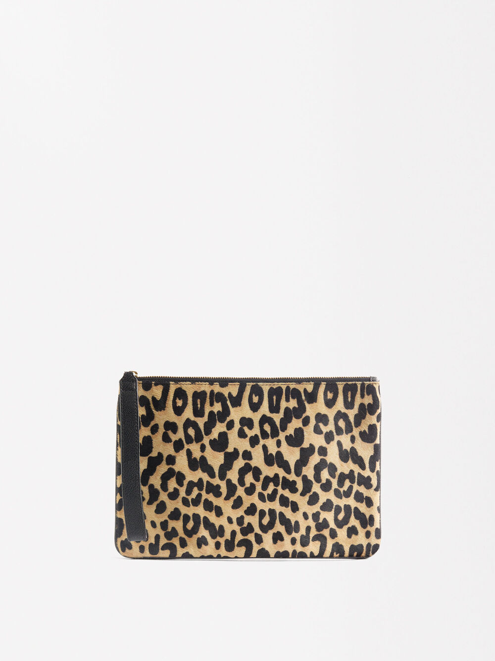 Leopard Print Leather Party Bag