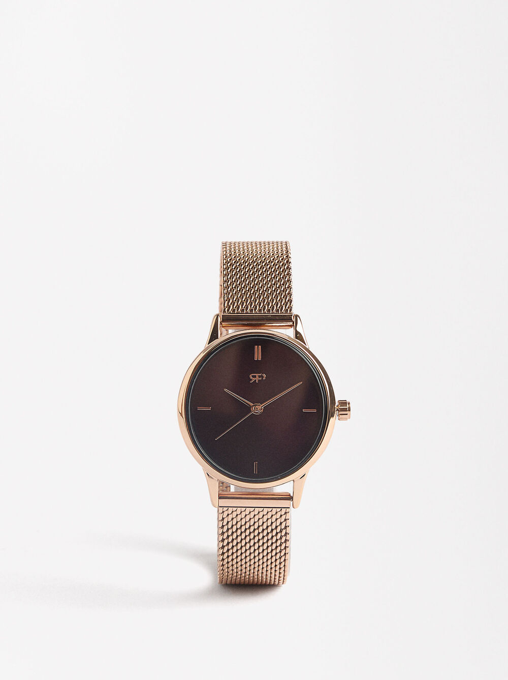 Stainless Steel Rose Gold Watch