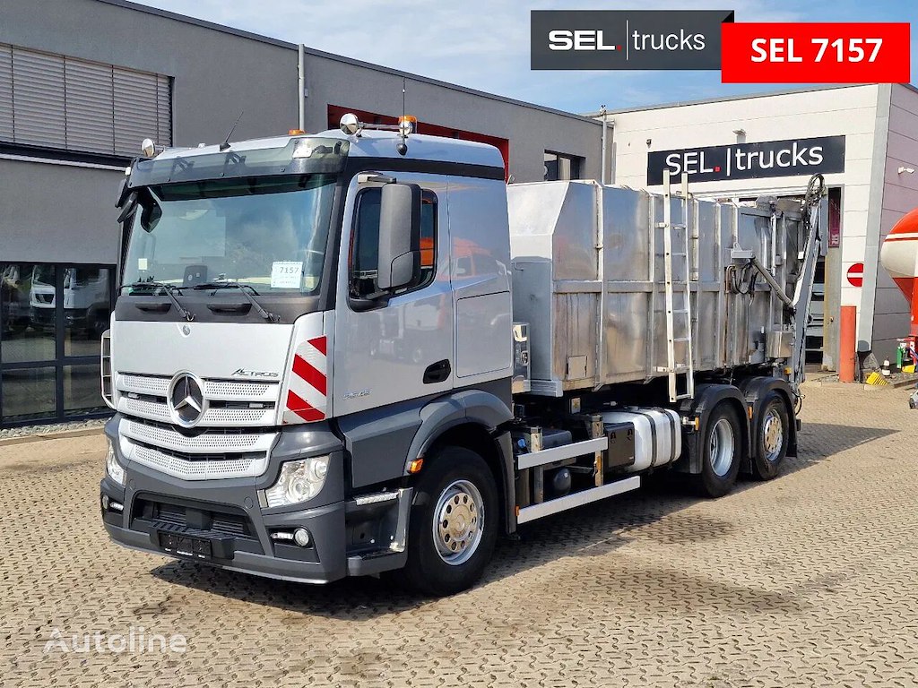 Mercedes-Benz Actros 2545 Tierkadaver / Lenkachse / Liftachse kiper