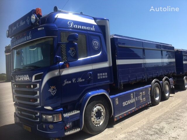 Scania R730 kiper + prikolica kiper