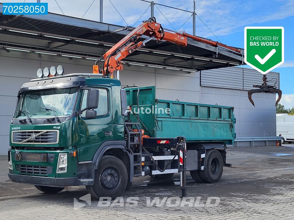 Volvo FM 260 4X2 NL-Truck Terex 120.2 E-A 3 L Kran 2-Seiten kipper Eur kiper