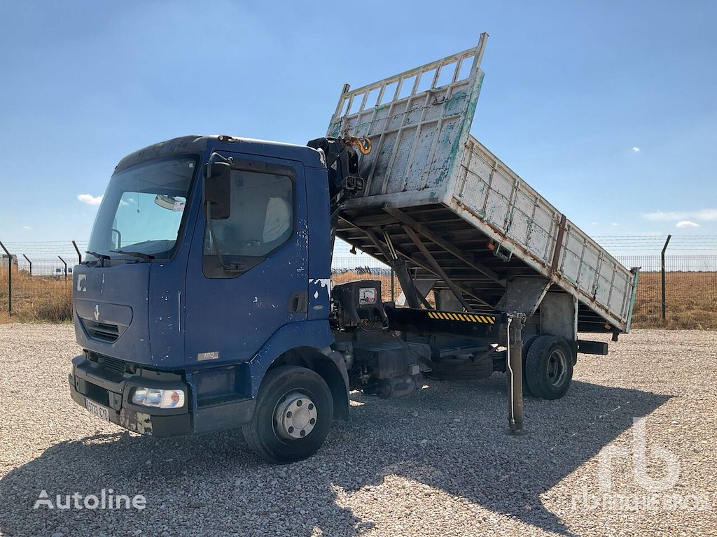 Prodaje se Renault 180DCI 2004 Hiab 077DUO on 4x2 kiper na aukciji